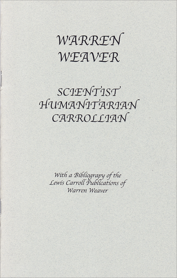 Books - Lewis Carroll Society of North America