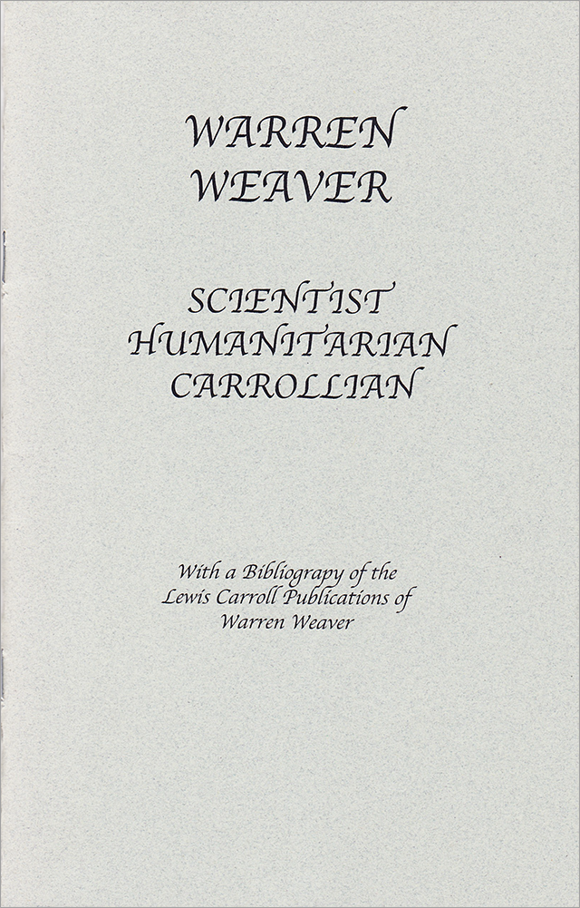 Books - Lewis Carroll Society of North America